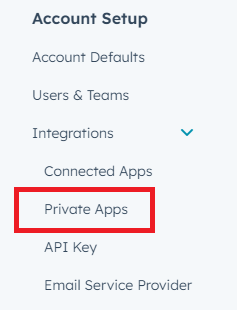 Step-by-step guide how to create and use Private Apps in HubSpot